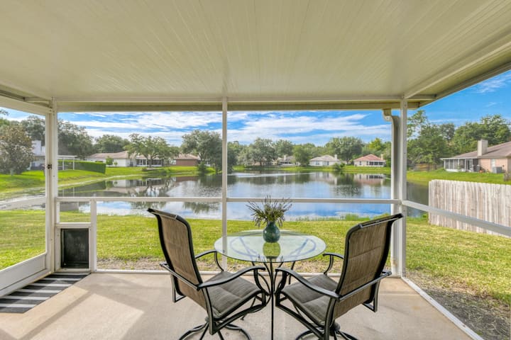 Water View Retreat | Spacious 3br W/ Lanai - Jacksonville, FL