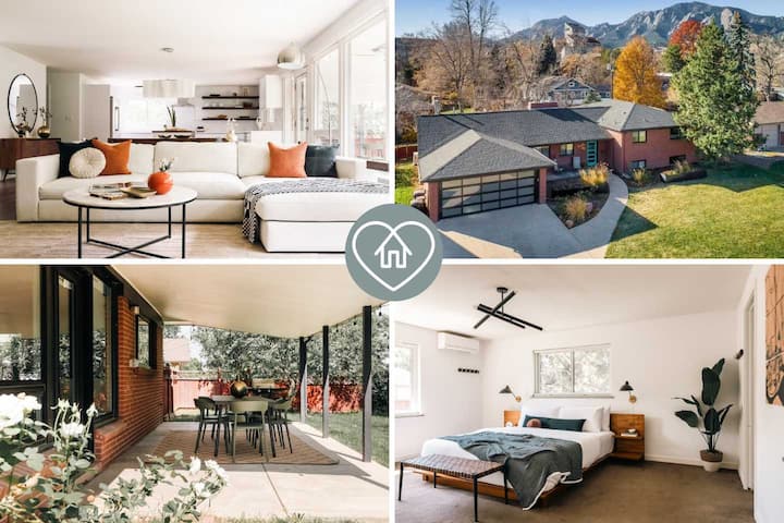 Bright Midcentury Gem | 1 Block To Campus | 30+ - Boulder, CO