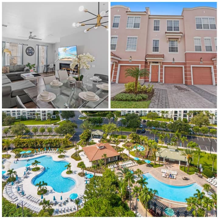5015 Stunning 3br/3.5ba Townhouse In Vista Cay #44 - Orlando