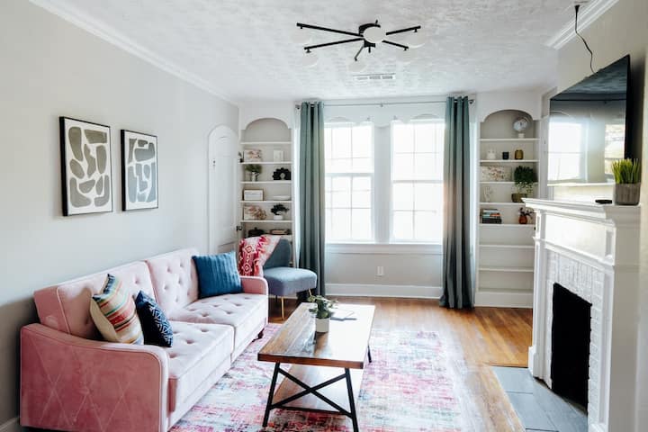 Charming 2br Escape | Pet-friendly Cloverdale - Montgomery, AL