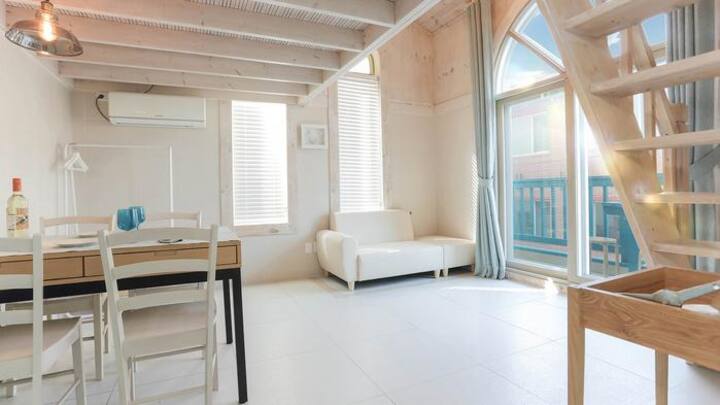 코지한 분위기의 객실, 203호(복층) - Gangneung-si