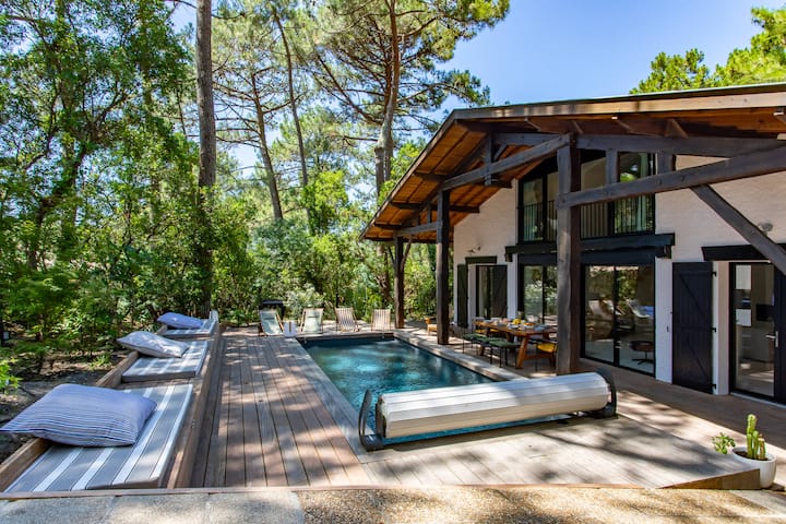 Villa Familiale 4 Suites • Piscine Chauffée - Cap Ferret