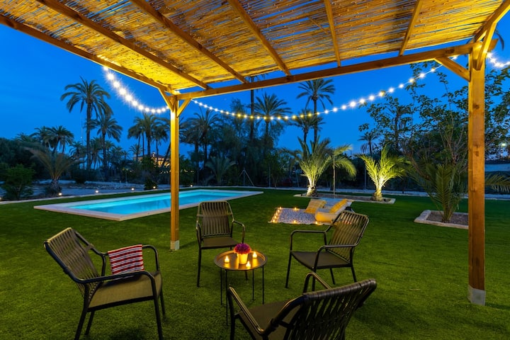 Historical Palms Villa By Fidalsa - Elche