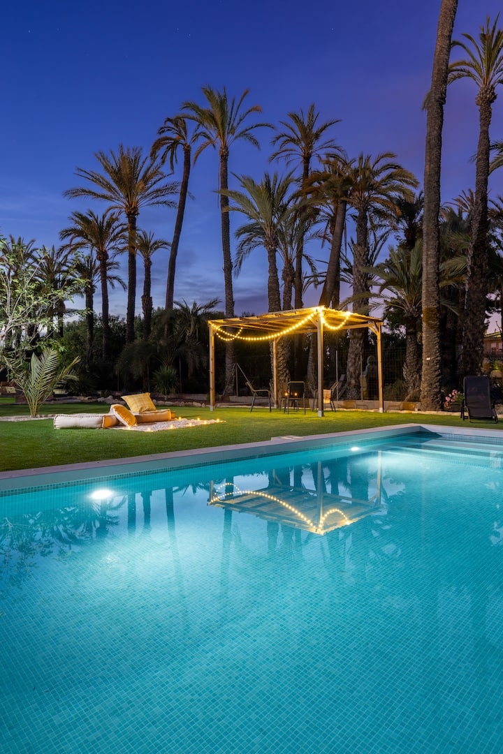 Historical Palms Villa By Fidalsa - Elche