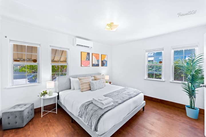 1br Hideaway + King Bed + Walkable Eats #Travelsgv - 阿罕布拉