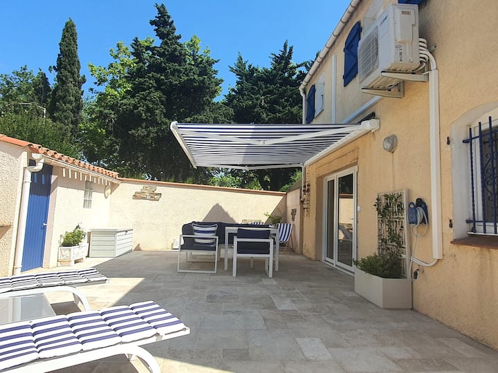 Villa Avec Terrasse Privée à 10 Min De La Plage - Canet-en-Roussillon