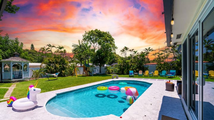 Stunning Lauderdale Family Oasis - Fort Lauderdale