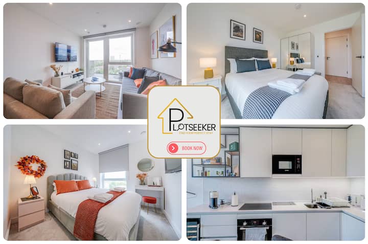 Modern 2br Flat Near Wembley Stadium And Tube - Harrow