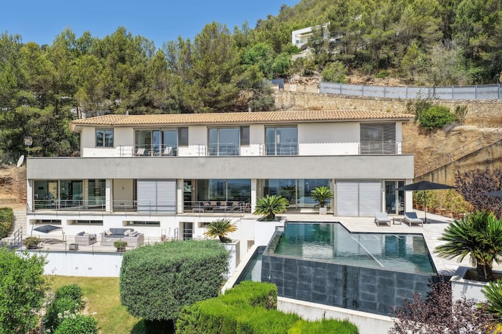 Seaview Villa Close To Palma - Estellencs