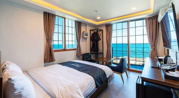 #오션뷰 #영금정 #동명항 #포차거리 디럭스 더블 오션뷰 - Sokcho-si