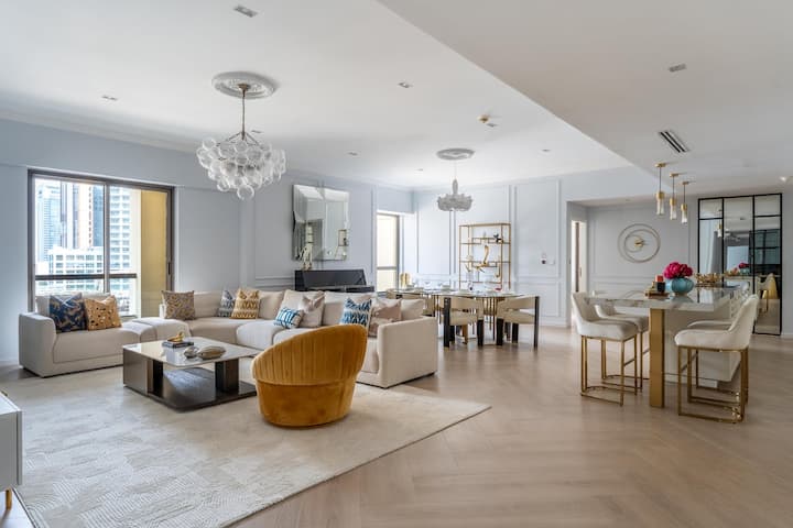 High-end Designer Stay L 4 Bed + Maids Room L Jbr - Dubai