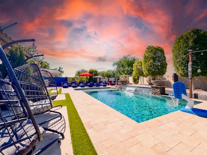 Wow! Queen Creek Heated Pool Home Sleeps 10. 3 - Queen Creek, AZ