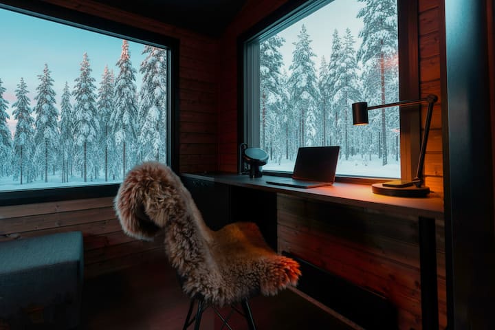 Cozy Ylläs Retreat | Skibus | Work, Ski & Relax - Lappi