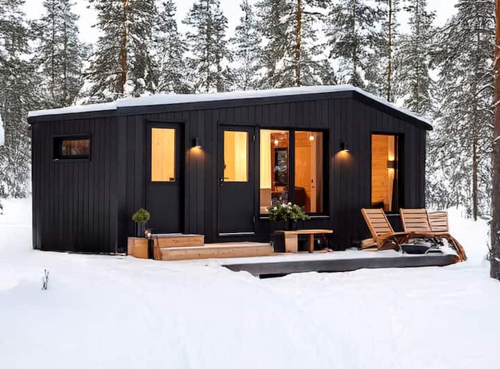 Nature Cabin | Remote Work Ready - Äkäslompolo