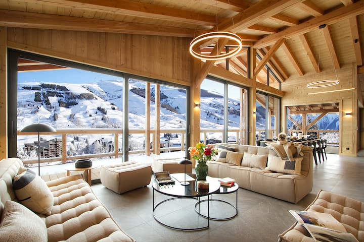 Chalet Avec Sauna, Bain à Remous + Vue Panoramique - Les Deux Alpes