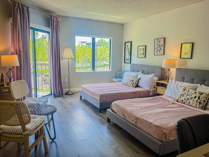 Decorated Studio W/ 2 Full Beds Near I-drive - Orlando, FL