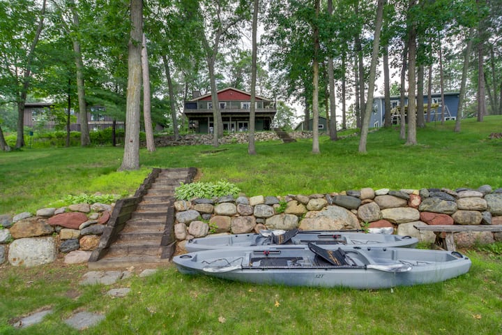 2 Mi To Marina: Family Home W/ Dock On Sibley Lake - Nisswa, MN