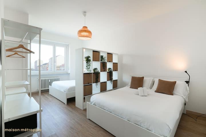 Lingotto Stay | Trilocale Luminoso Con Vista - Turin