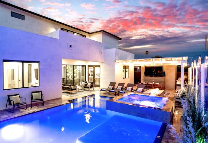 Desert Sky! Walk To Old Town | Pool/spa/firepit/tv - Scottsdale, AZ
