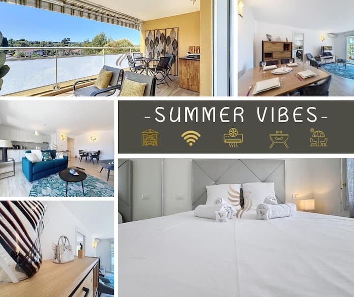 Serenity Getaway–4 People–wifi–terrace–garage - Saint-Raphaël