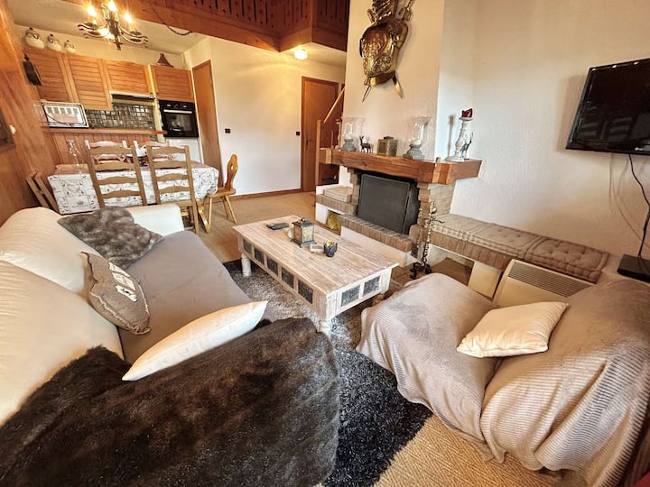 Appartement 3 Pièces + Mezzanine, 4 Couchages, Meg - Megève