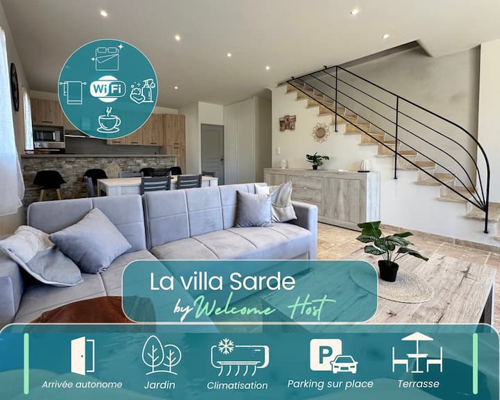 Villa Sarde, Villa Entière Avec Parking - Beaucaire