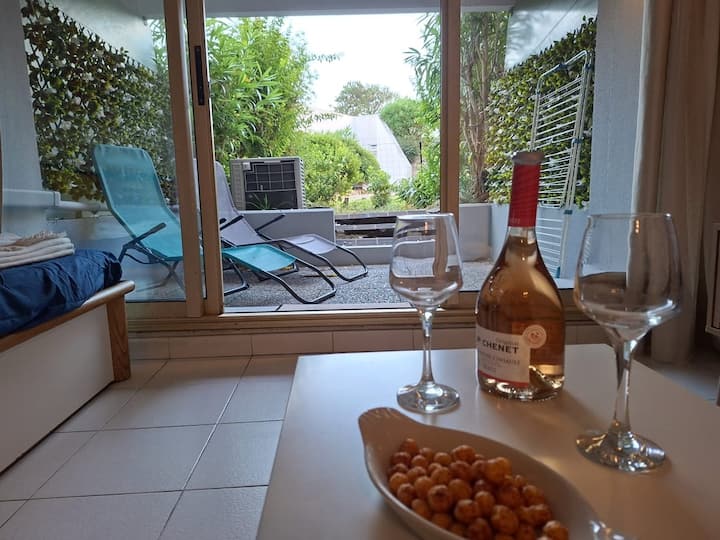 Marina Cocon – 2 Pièces + Jardin à Baie Des Anges - Villeneuve-Loubet