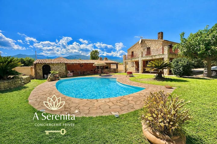 Villa Famille Piscine & Nature - Ghisonaccia