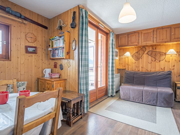 Studio Cocooning 3 Pers, Vue Montagnes à Aussois - Aussois