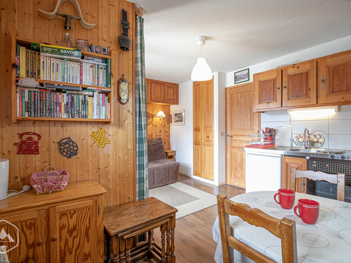 Estudio Aussois, estudio, 3 pers. - Departamentos en renta en Aussois ...