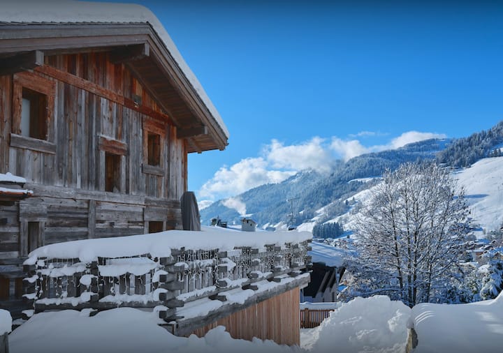 Sauna Terrasse Et Jardin Près Du Centre De Megève - Hauteluce - Les Saisies