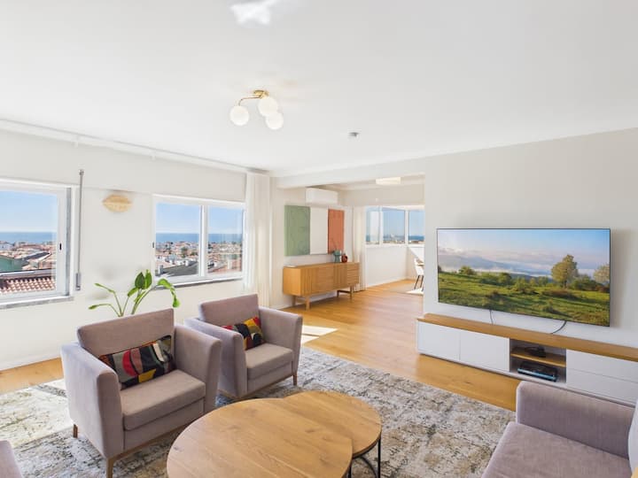 2ch Vue Dominante Sur Océan - São Domingos de Rana