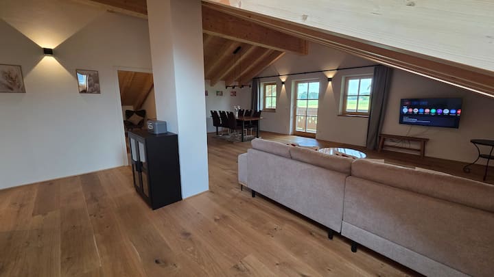 90 M² Holiday Flat With Balcony - Grassau