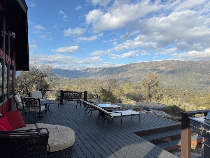 Panoramic Yosemite Cabin W/ Decks & Wildlife - North Fork, CA