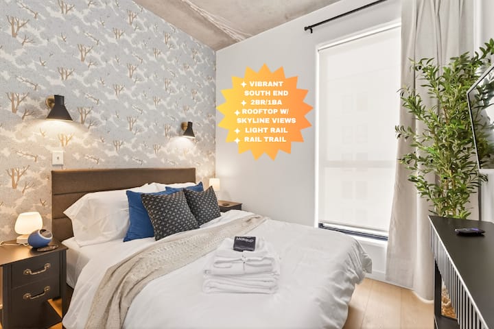 Southend I Steps To Rail & Uptown I Rooftop Deck - Charlotte, NC