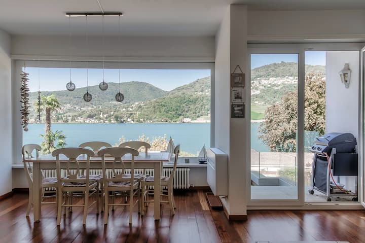 Au Bord Du Lac De Lugano (Kümin Lake View) - Lugano