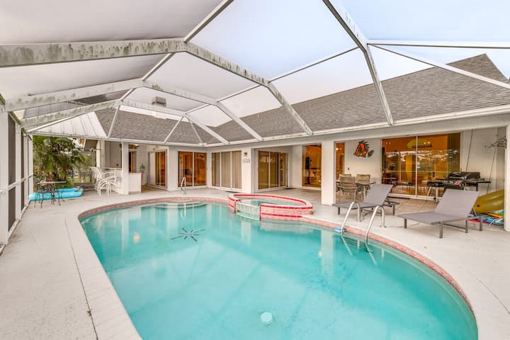 Canal-front Gem W/ Private Dock In Port Charlotte! - Port Charlotte, FL