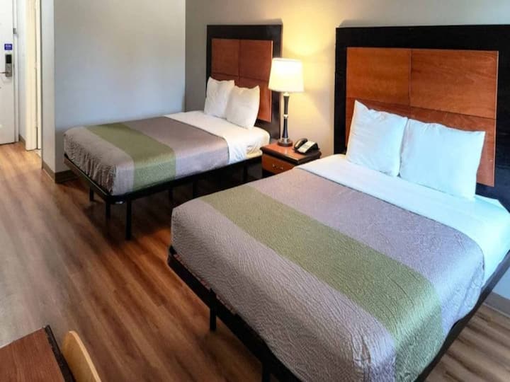 Motel 6 Ennis, Tx_2 Lits Queen | Fumeur - Ennis, TX
