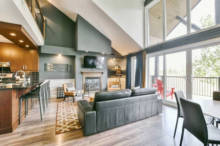 Condo Haut De Gamme Aux Pieds Des Pentes - Saint-Sauveur