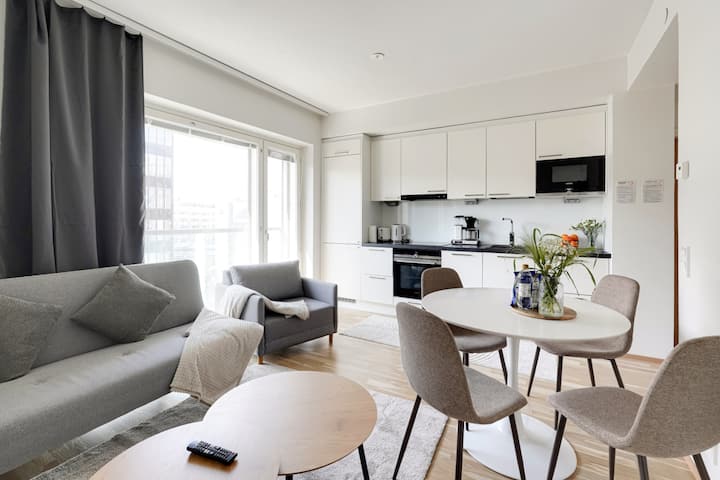 Mall Of Tripla Apartment For 5 People / Best Loc. - Helsinki