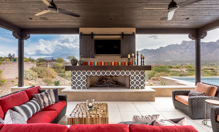 8 Bed Tucson Home Rental W/ Mountain Views - Oro Valley, AZ