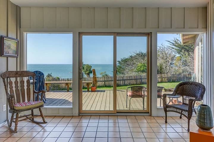 White Water Views With Waves Breaking On Gualala P - Gualala, CA