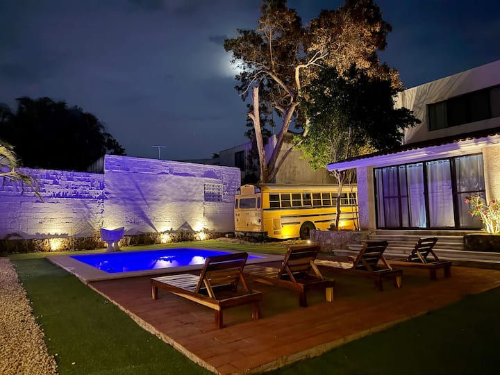 Naturally Bright Stay For 4 Plus Pool - Mérida