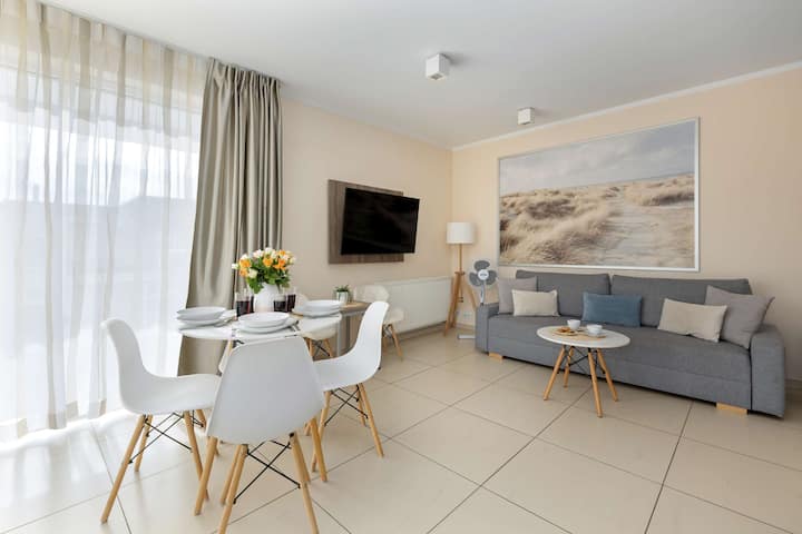 Klifowa 46c | Apartment | Parking | Near Beach - Niechorze