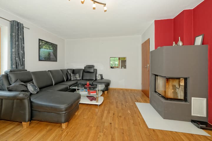 Holiday Home For 7 People, 165 M², Living Area - Walchsee