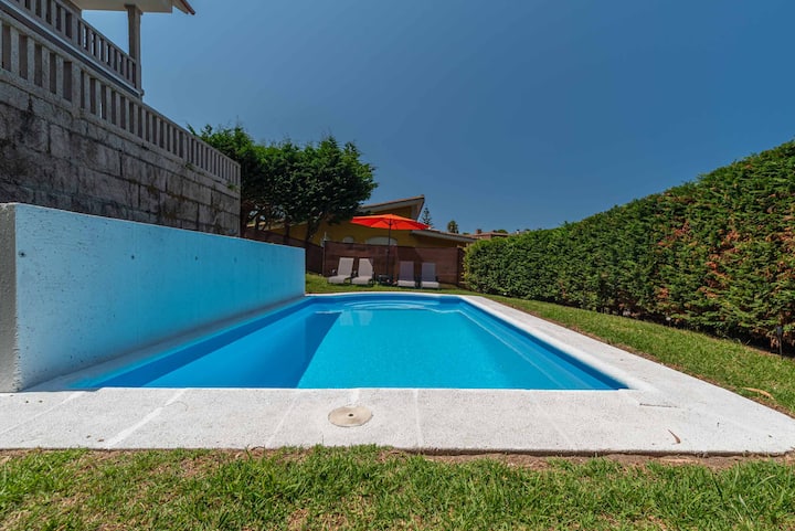 Villa Cíes Con Piscina - Baiona