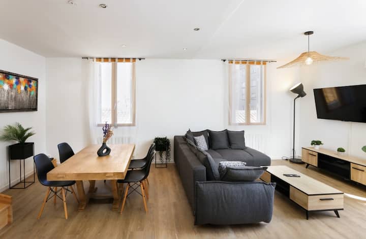 Spacieux Appartement - New - Terrasse - Clim - Carcassonne