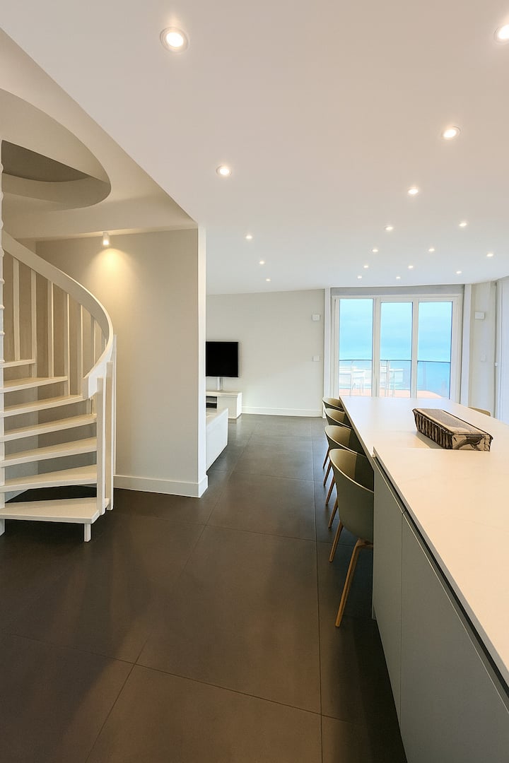 Terrasse & Horizon Bleu-duplex Vue Mer à Arcachon - Arcachon