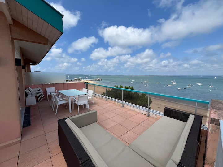 ÉLégant Duplex En Bord De Mer à Arcachon - Arcachón