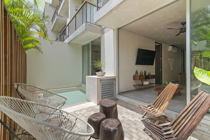 Luxury 2br With Private Patio & Plunge Pool - Tulum